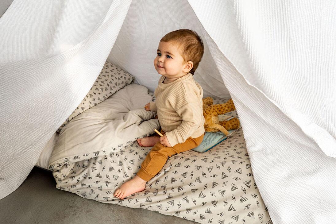 La guía para vestir la cuna de tu bebé en invierno